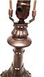 13.5-inch Jupiter Victorian Lamp Base - Whittemore-Durgin Stained Glass ...