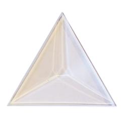 2" x 2" x 2" Triangle Bevel - Whittemore-Durgin Stained Glass Supplies