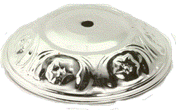 Bright Brass Plated Steel Vase Cap - 5" - Whittemore-Durgin Stained ...