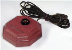 Dark Wooden Fan Lamp Base (Electrical Harness Sold Separately ...