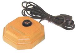 Light Wooden Fan Base with Cord Set - Whittemore-Durgin Stained Glass ...