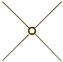 4 Prong Spider 8-1/2" across - Whittemore-Durgin Stained Glass Supplies
