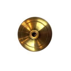 Spun Brass Vase Caps - Whittemore-Durgin Stained Glass Supplies